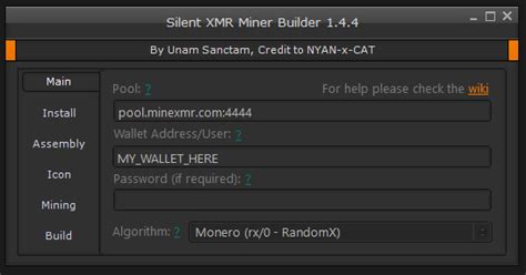 Can T See What I Am Doing Wrong Here Issue Unamsanctam Silentxmrminer Github