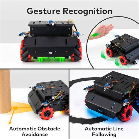 Makeblock Mbot Mega Coding Robot Kit Con Ruedas Mecanum Aplicación