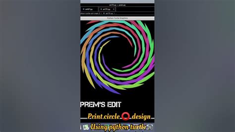 Python Art 🎭 Python Shorts Youtubeshorts Pythonart Coding Youtube