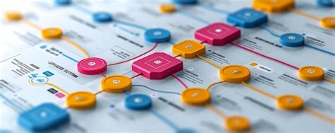 Premium Photo Design A Visually Appealing Flowchart Background