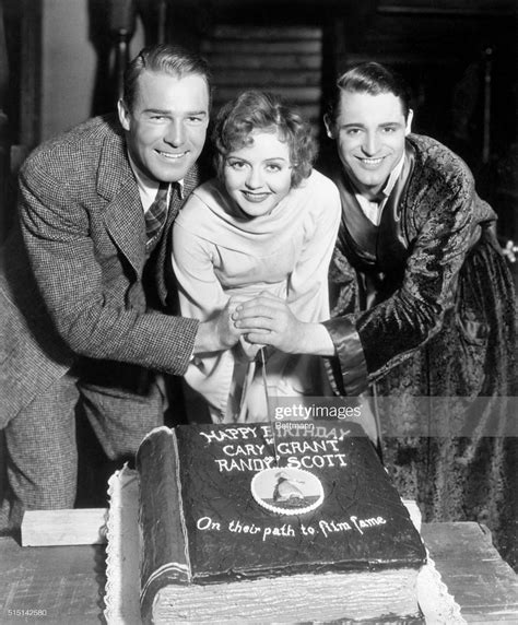 Cary Grant Was Born On January 18th And Randolph Scott His Pal