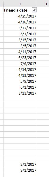 Excel Advaned Or Autofilter On Date Range From Cell Data Stack Overflow