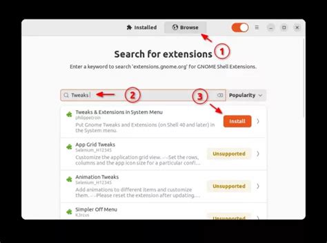 Add Gnome Tweaks Extensions App Into System Menu In Ubuntu 24 04 22 04 Ubuntuhandbook