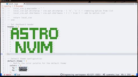 Astronvim A Few Lsp Enhancements And Guidance For Modifying The Color Scheme Neovim Youtube