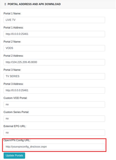 OpenVPN Embedded Config Ottrun