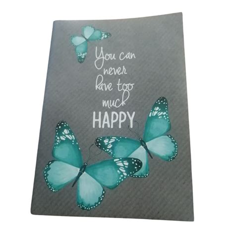 A6 Butterfly Notebook Arctic Home