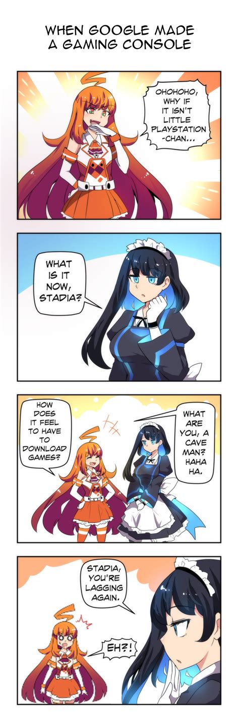 Playstation Chan Google Stadia Chan R Animemes