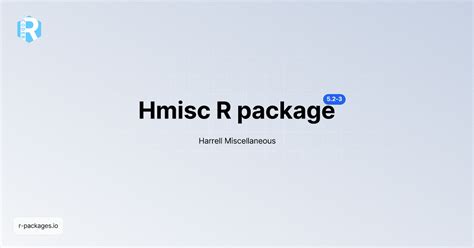 Hmisc R Package Documentation R Packages