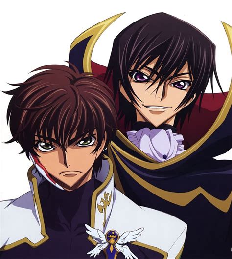 Code Geass Lelouch And Suzaku Code Geass Coding Anime