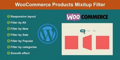woocommerce products mixitup filter plugin by smartcms codester