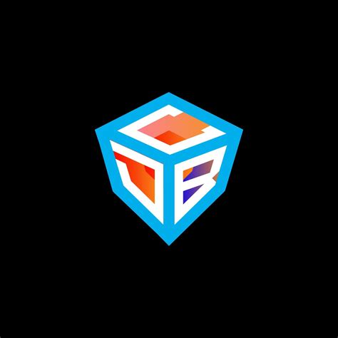 Cdb Letter Logo Creative Design With Vector Graphic Cdb Simple And