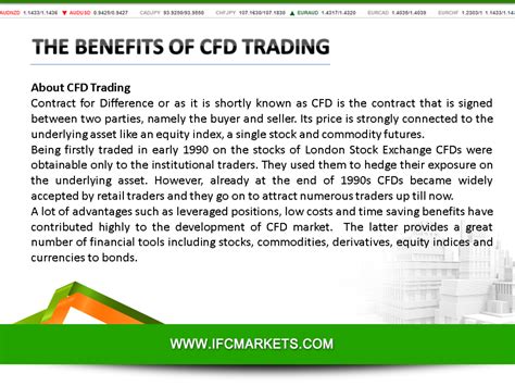 The Benefits Of Cfd Trading Powerpoint Presentation Ppt