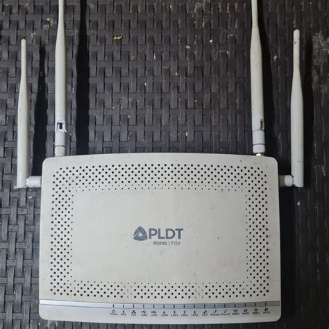 Pldt Onu Fiber Modem Computers And Tech Parts And Accessories Networking On Carousell
