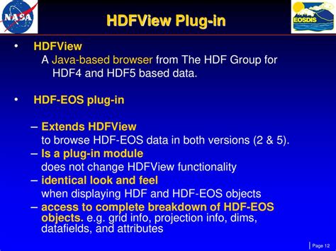 Hdf Eos To Geotiff Conversion Tool And Hdf Eos Plug In For Hdfview Ppt