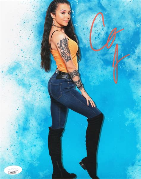 Cora Jade Metallic 8x10 Nxt Wwe Photo Signed Auto Autographed Jsa