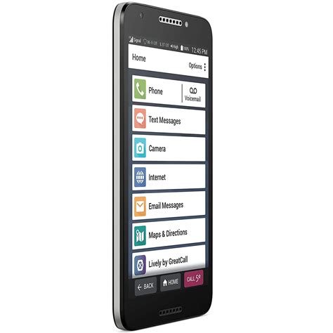 Jitterbug Smart2 No Contract Easy To Use 5 5” Smartphone For Seniors By Greatcall Big Nano
