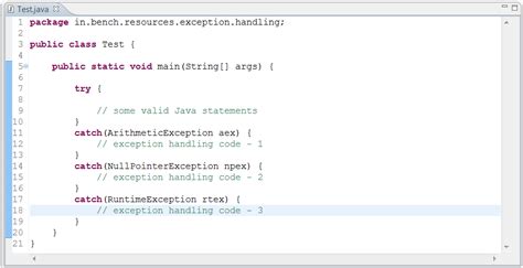 Java Interview Question And Answers On Exception Handling Benchresourcesnet