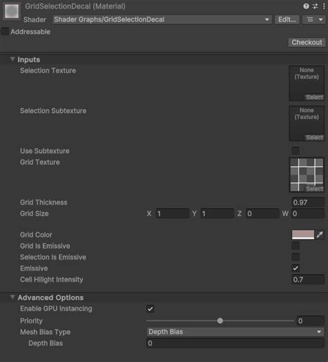 Unable To Set Draworder Of Urp Shader Graph Decal Material From