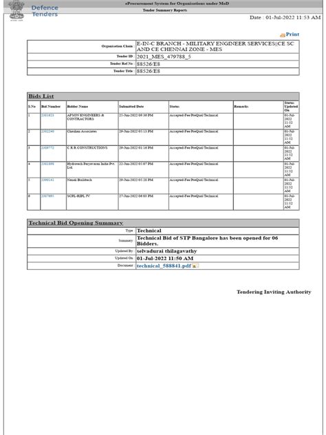 Eprocurement System For Organisations Under Mod Pdf Procurement Supply Chain Management