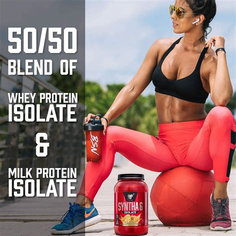 Bsn Syntha 6 Isolate Protein Powder Chocolate Peanut Butter Flavor