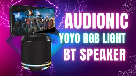 Audionic Yoyo Rgb Bluetooth Speaker Youtube