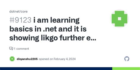 I Am Learning Basics In Net And It Is Showing Likgo Further E This I