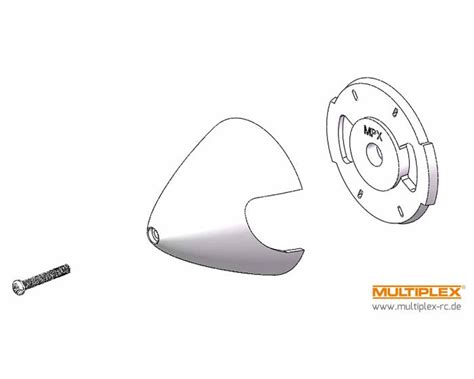 Multiplex Fun Cub Xl Spinner Buy Plane Parts From Modelflight