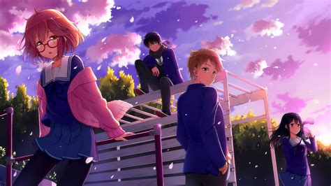 Beyond The Boundary Anime Hd Wallpaper Mitsuki Hiroomi Mirai Akihito