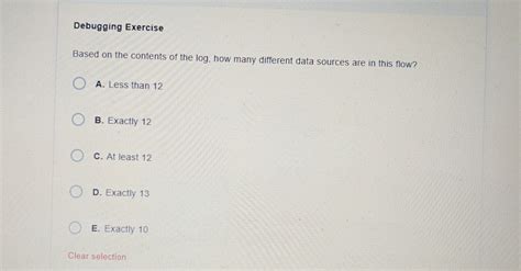 Solved Debugging Exercisebased On The Contents Of The Log
