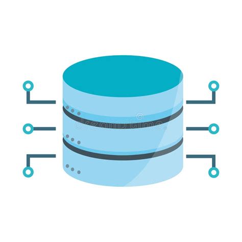 Datacenter Server Rack Stock Illustration Illustration Of Data 233735555