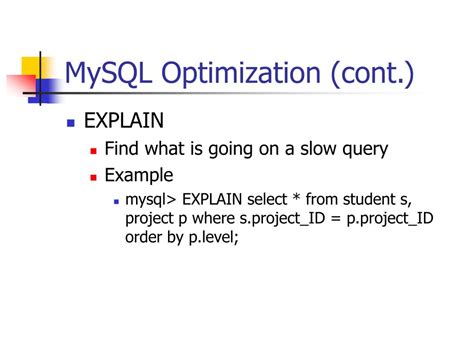 Ppt Mysql Powerpoint Presentation Free Download Id4390742