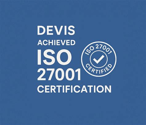 Informationsecurity Iso27001 Dataprotection Cybersecurity Devis