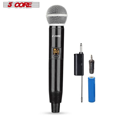 Core Pro Wireless Handheld Microphone Transmitter With Vocal Microphone Capsule For Use With