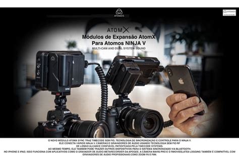 Atomos Ultrasync One Rf Timecode Sync Para O Atomx Sync E Ninja V