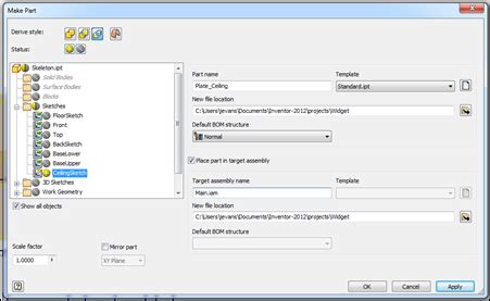 Inventor Some Quick Tips From A New Design