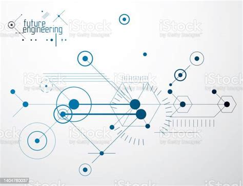 엔지니어링 기술 벡터 벽지 원과 라인으로 만든 기술 드로잉 추상적인 배경입니다 가상 이벤트에 대한 스톡 벡터 아트 및 기타 이미지 가상 이벤트 가상현실 개선 Istock