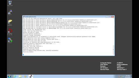 lab 7 installing the centrify agent and joining active directory youtube