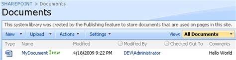 How To Upload A Filedocument Using The Sharepoint Object Model