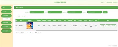 SSM毕设项目乡村不动产租赁系统 sie java VUE Mybatis Maven Mysql CSDN博客