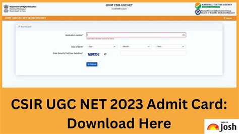CSIR NET Admit Card Released At Csirnet Nta Ac In Get Direct Link To Download Hall Ticket Here
