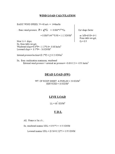 Wind Load Calc10mspan Pdf