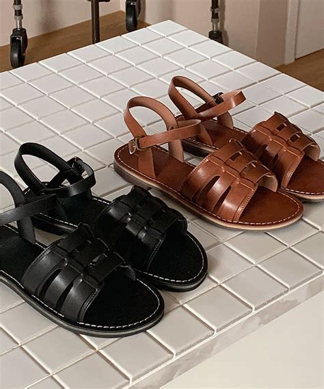 당일출고옵션확인 헤이미 심플 베이직 무지 캐주얼 여름 메쉬 위빙 꼬임 글래디 스티치 샌들 단화 슈즈 에이블리