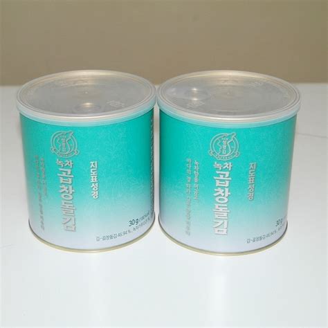 단간우 협찬 업체로부터 제공받은 제품입니다 곱창돌김을 캔 포장해 캠핑가서 피크닉가서 여행가서 언제 어디서든 더 간편하게 바삭하게 먹기 좋은 성경식품 지도표 녹차 곱창