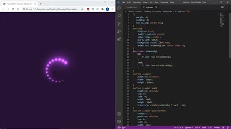 Htmlx Css3 Ile Preloader Load Page Yapimi Css Anİmasyon Youtube