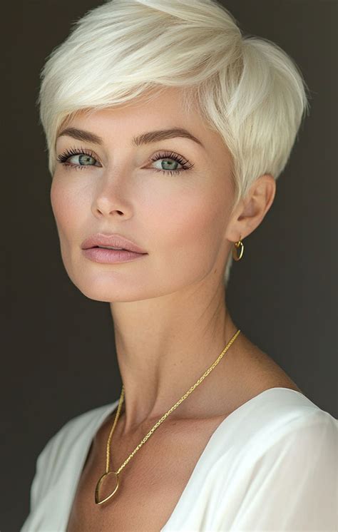 37 Short Haircuts For Women Over 40 Sleek Angled Bob