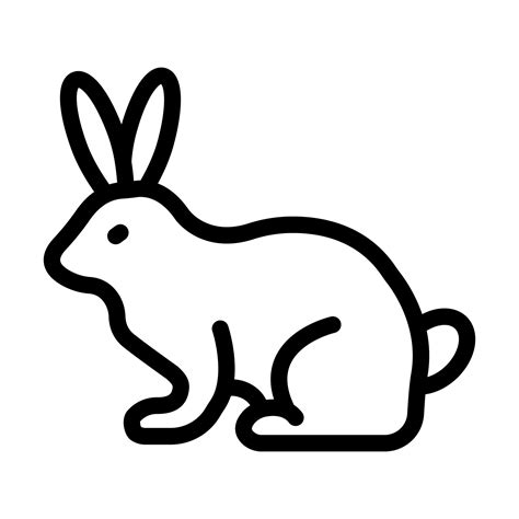 Rabbit Icon Design 21594925 Vector Art At Vecteezy