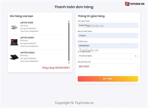 Đồ án Website Bán Máy Tính Laptop Online Spring Boot Java Angular Mysql