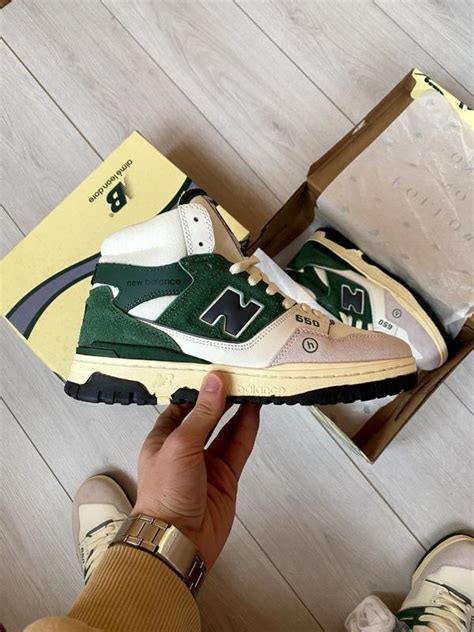 Кросівки New Balance 650 Mid Green хутро — ціна 1599 грн у каталозі Кросівки Купити чоловічі