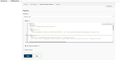 Configure Ci Cd Pipeline With Jenkins And Github Using An Asp Net Core Application Think Simple