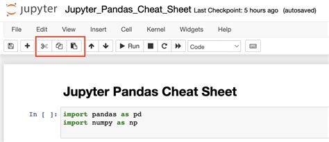 A Data Engineers Cheat Sheet On Pandas And Jupyter Notebooks By Dennis Ganzaroli Geek